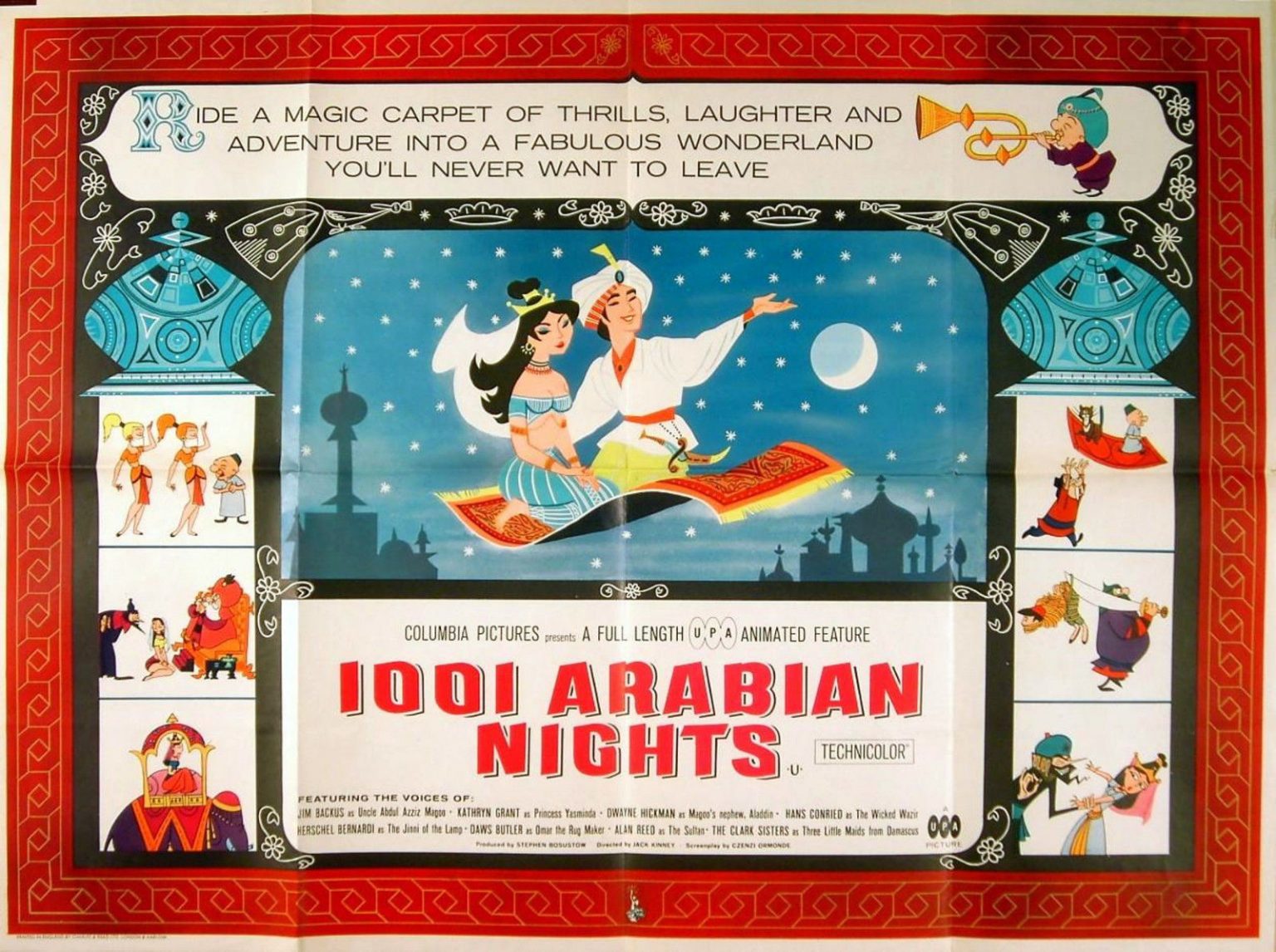 1001 ARABIAN NIGHTS | Rare Film Posters