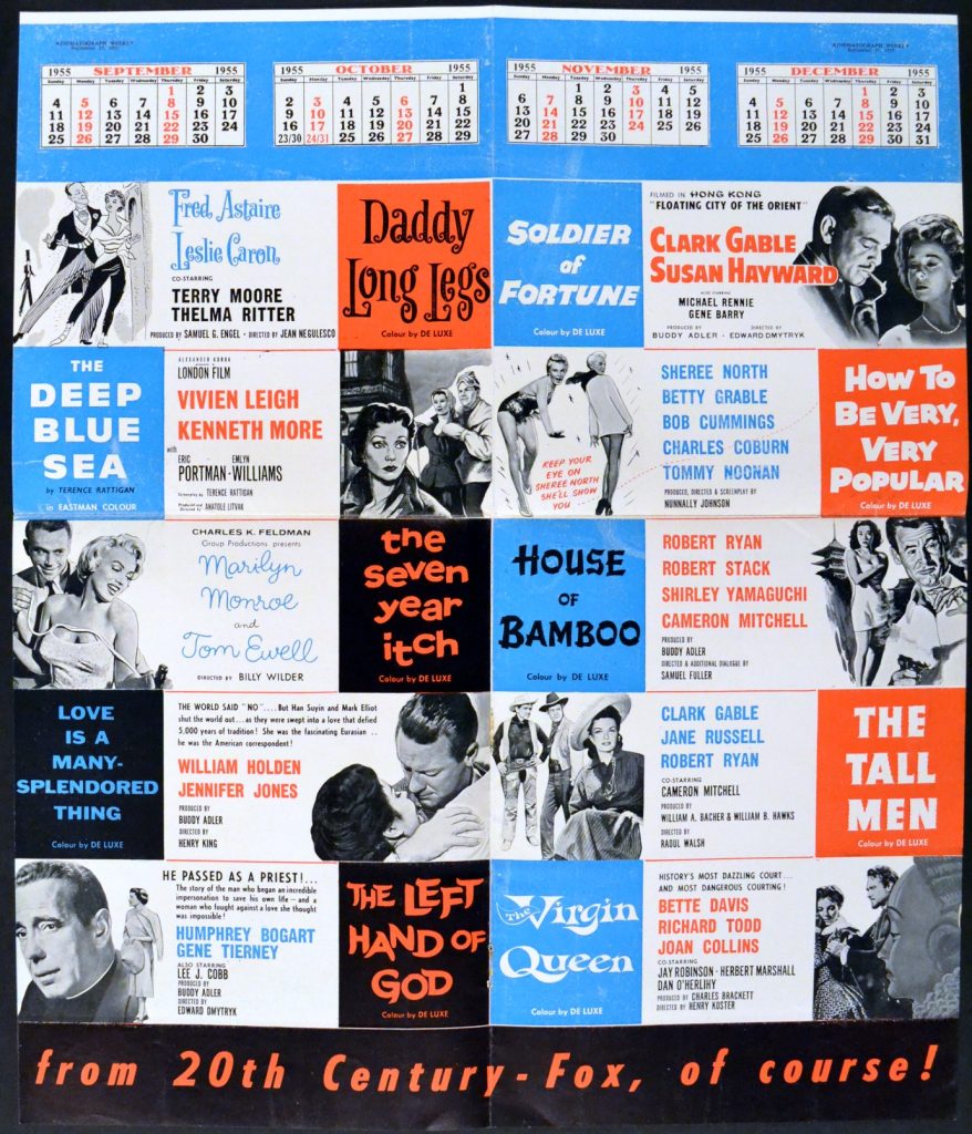 20TH CENTURY FOX CINEMASCOPE FILMS | Rare Film Posters