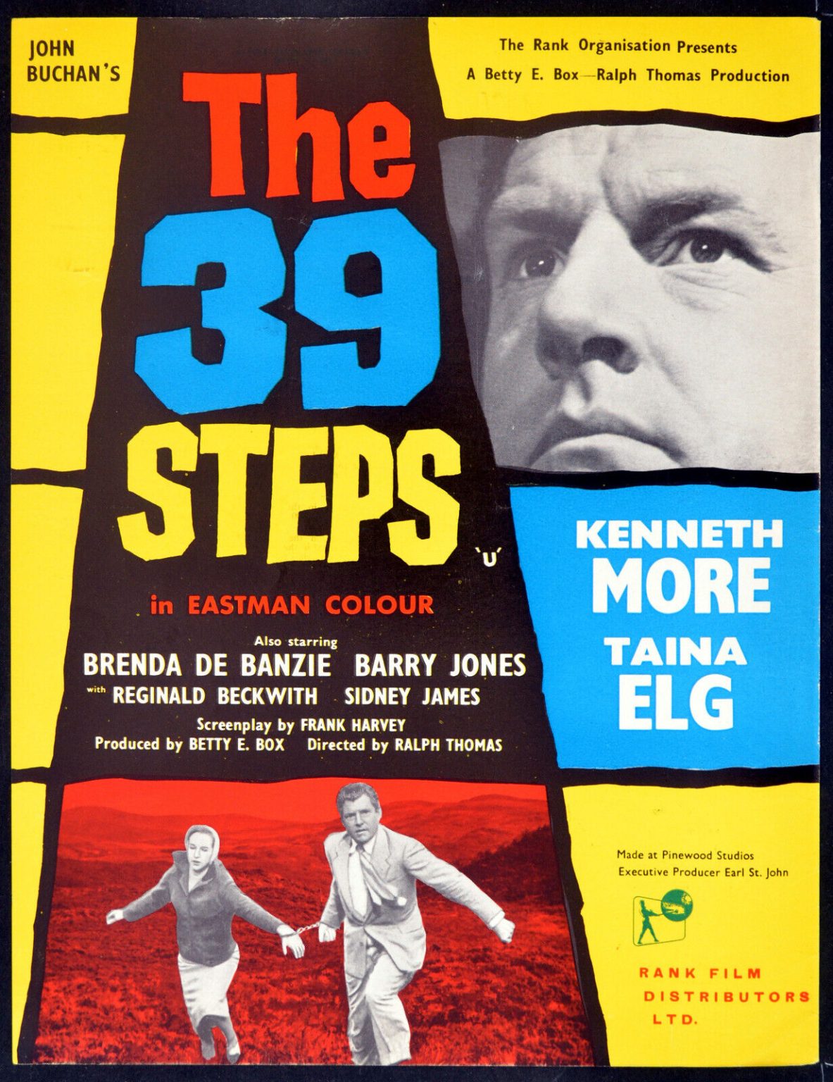 39 STEPS | Rare Film Posters
