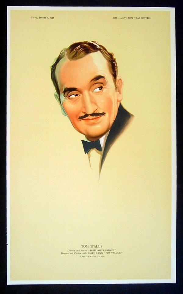 RICHARD TAUBER & TOM WALLS | Rare Film Posters