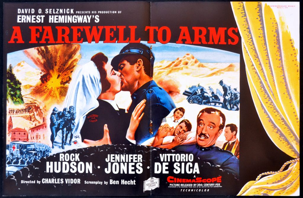 A FAREWELL TO ARMS | Rare Film Posters