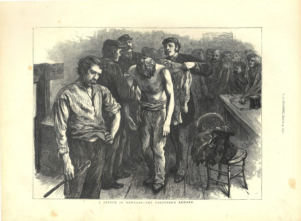 A SKETCH IN NEWGATE - THE GAROTTER’S REWARD | Rare Film Posters