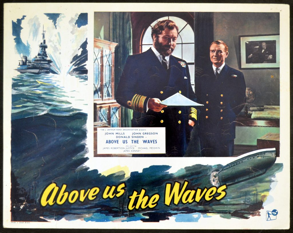 ABOVE US THE WAVES | Rare Film Posters