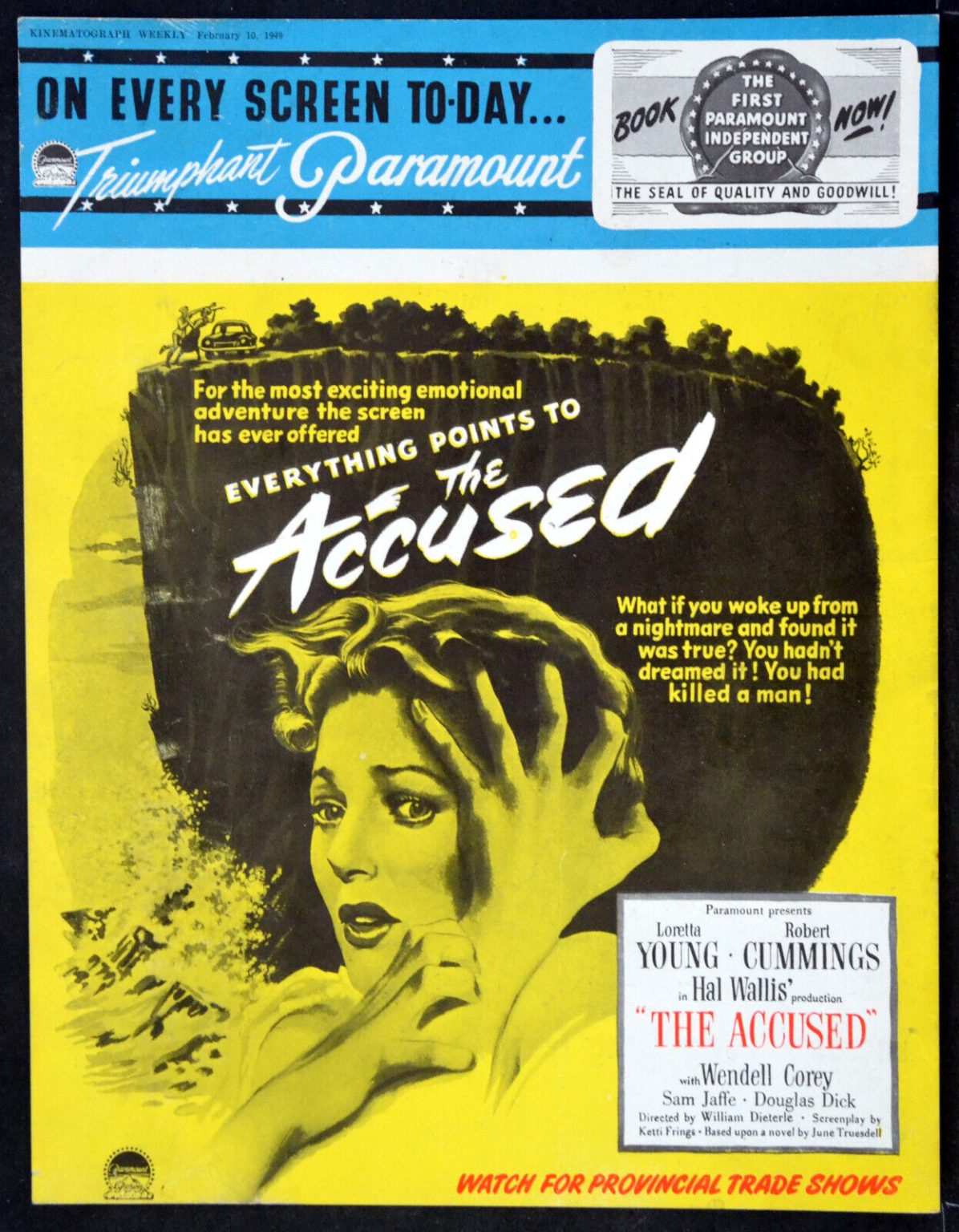 ACCUSED | Rare Film Posters
