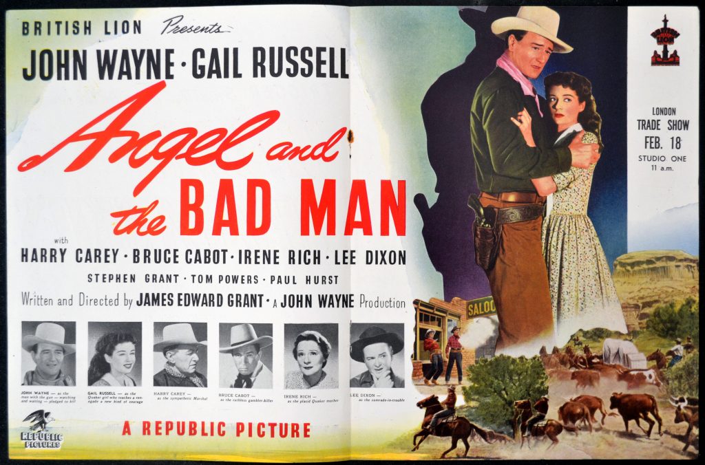 ANGEL AND THE BADMAN | Rare Film Posters