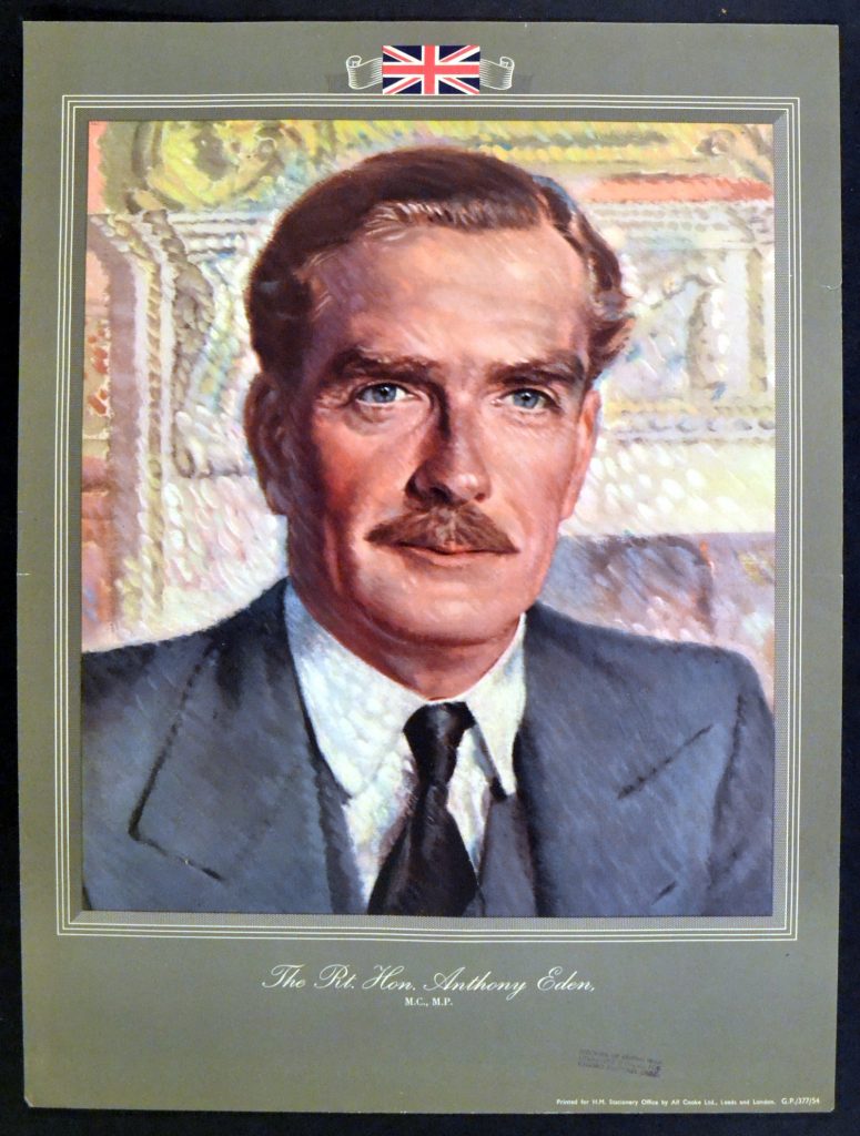 RIGHT HONOURABLE ANTHONY EDEN | Rare Film Posters