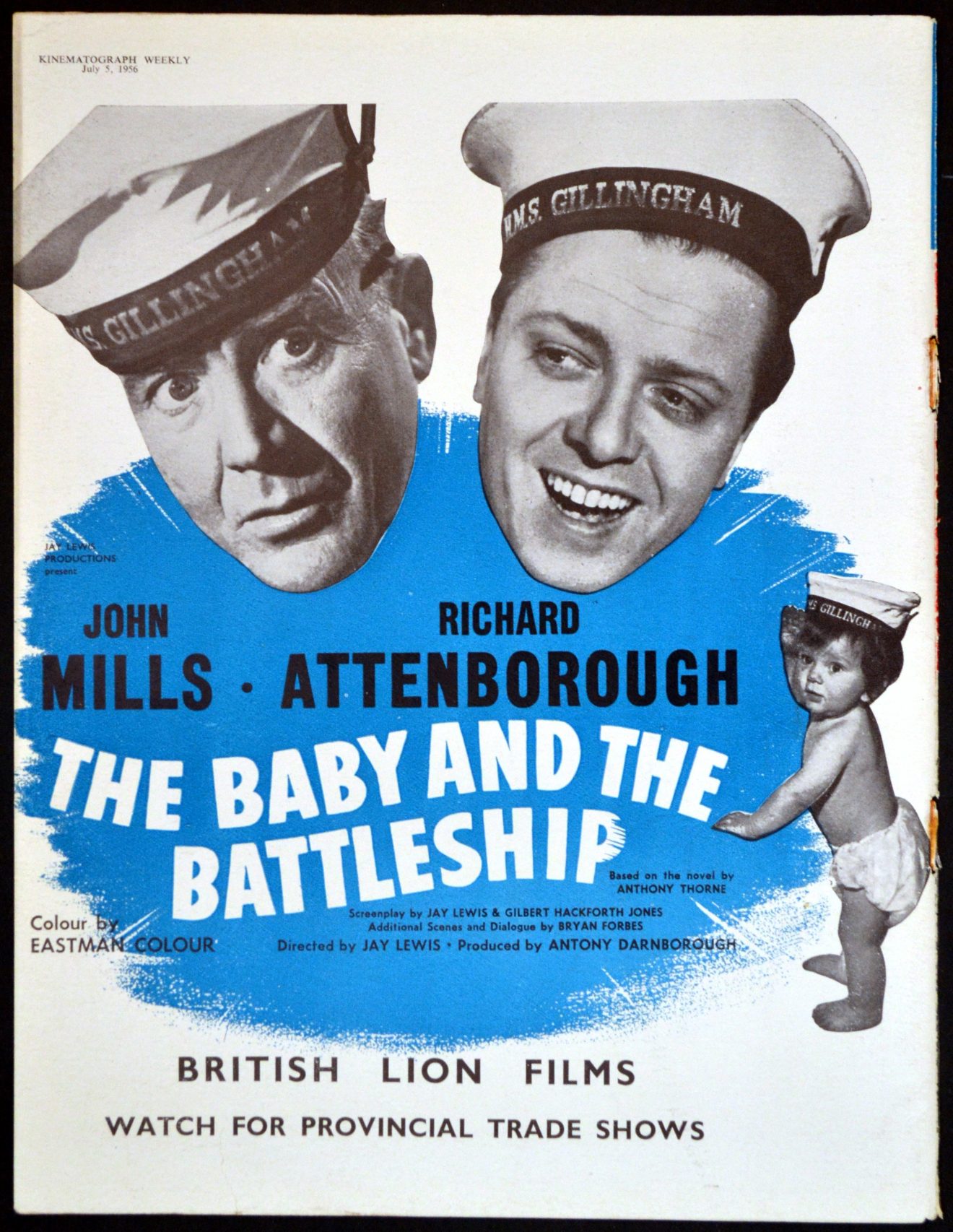 BABY AND THE BATTLESHIP | Rare Film Posters