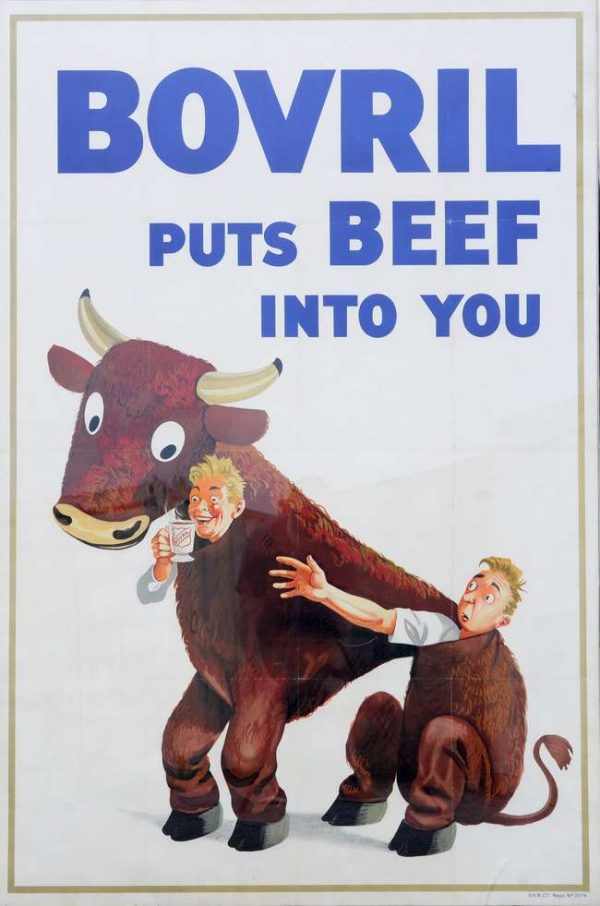 BOVRIL PUTS BEEF INTO YOU | Rare Film Posters