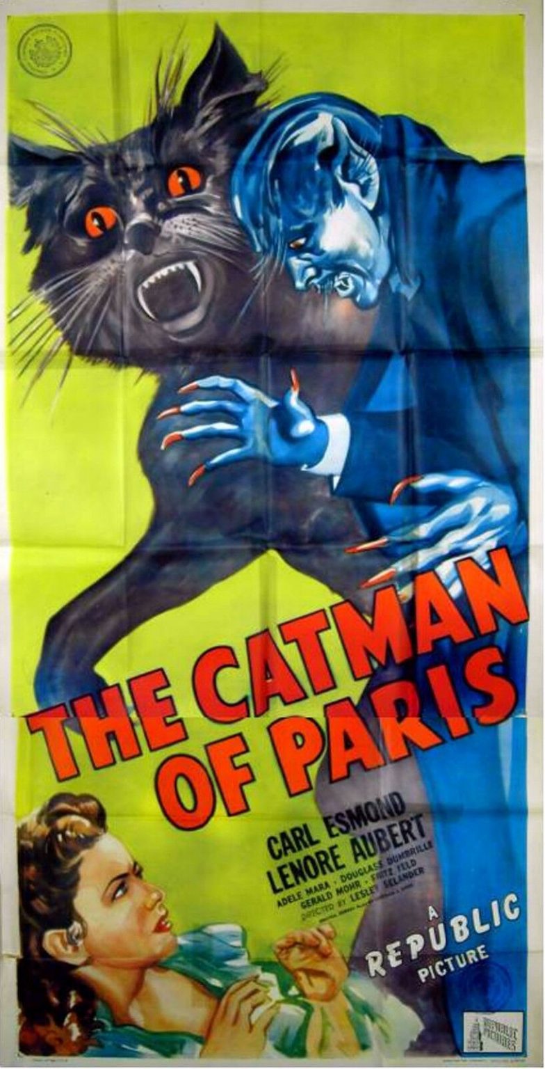 CATMAN OF PARIS | U.S. 3-Sheet Film Poster