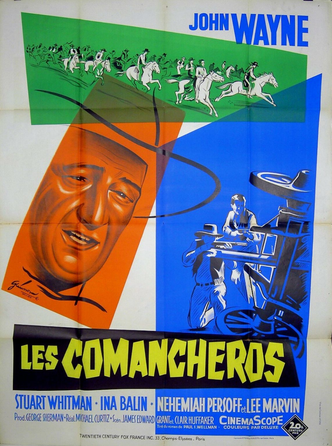 COMANCHEROS | Rare Film Posters