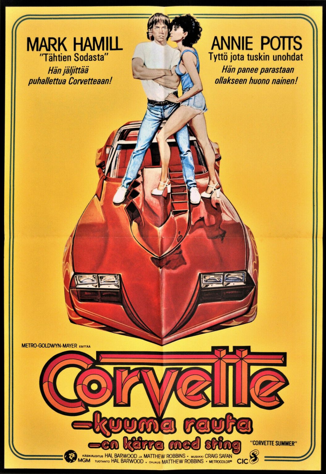 CORVETTE SUMMER | Rare Film Posters
