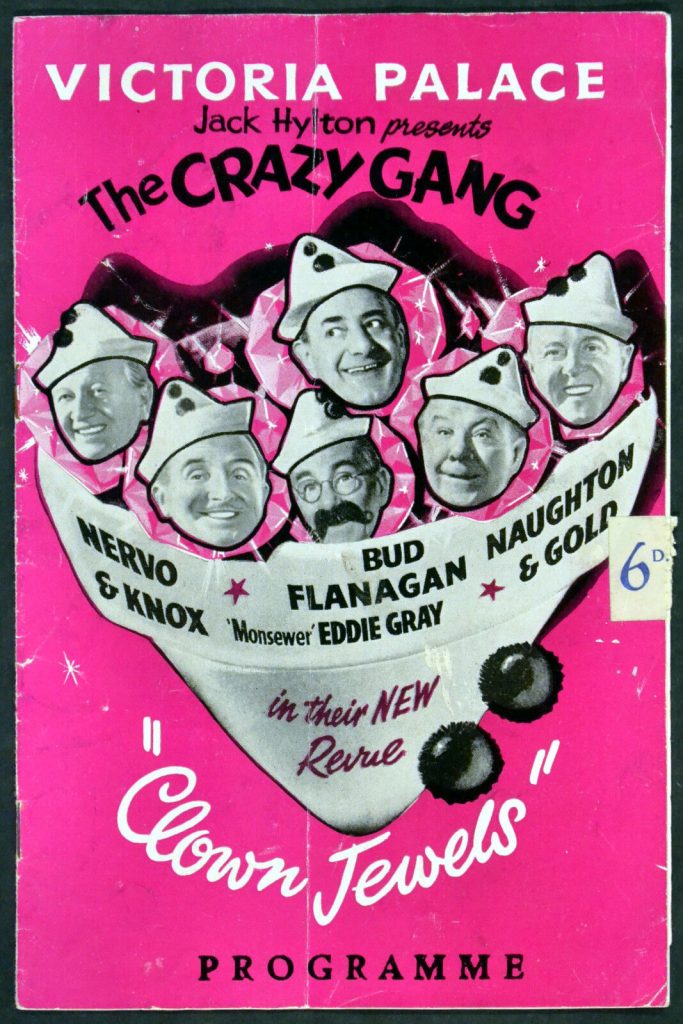 CRAZY GANG AT THE VICTORIA PALACE | Rare Film Posters