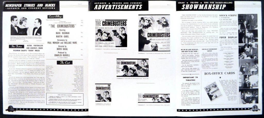 CRIMEBUSTERS | Rare Film Posters