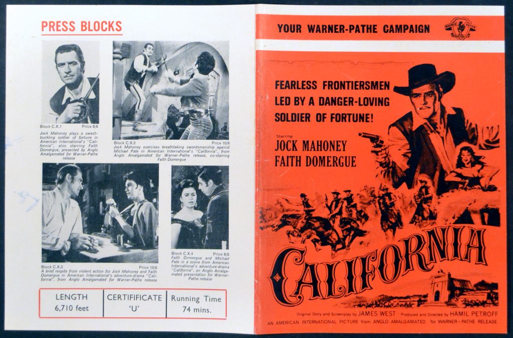 CALIFORNIA | Rare Film Posters