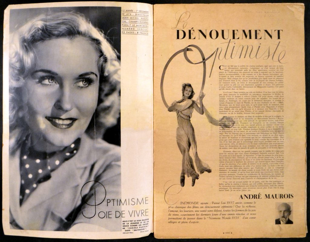 CINEMONDE Christmas 1937 | Rare Film Posters