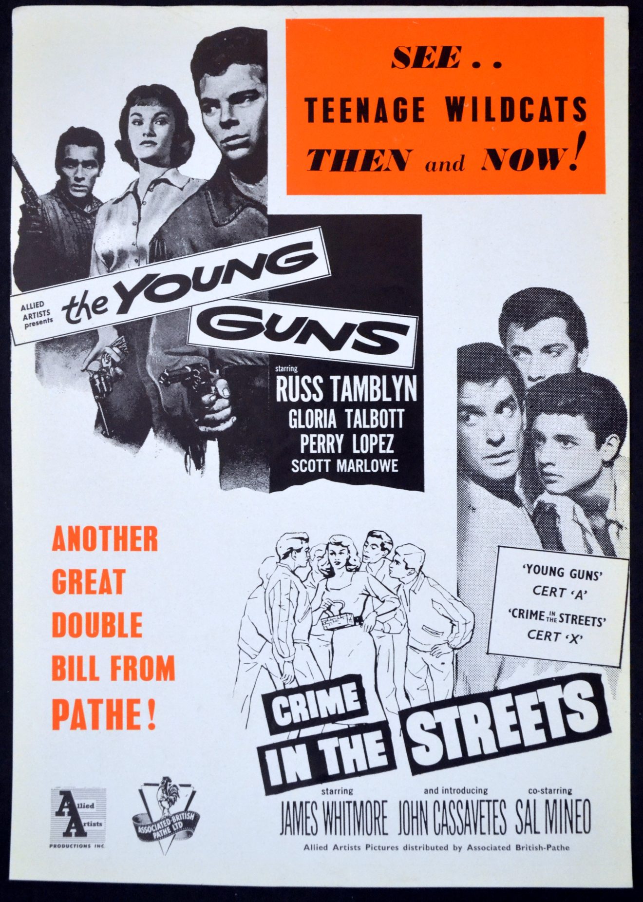 CRIME IN THE STREETS | Rare Film Posters