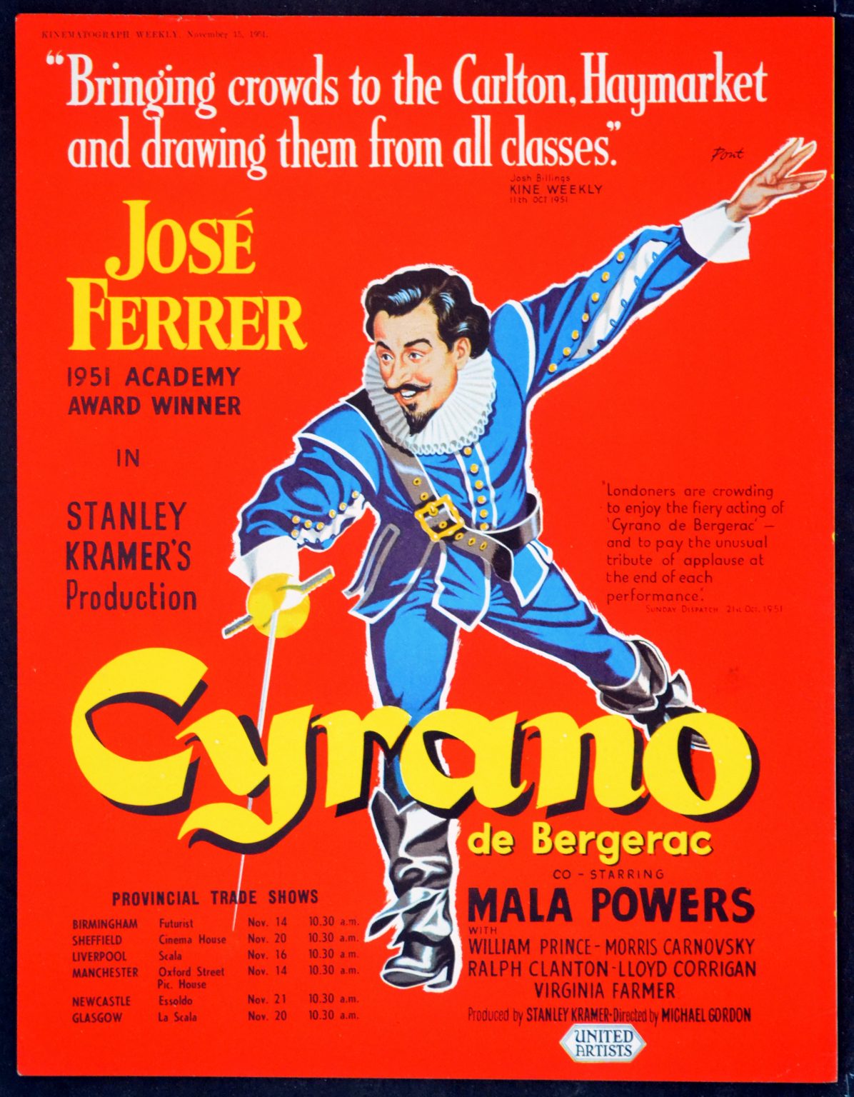 CYRANO DE BERGERAC | Rare Film Posters