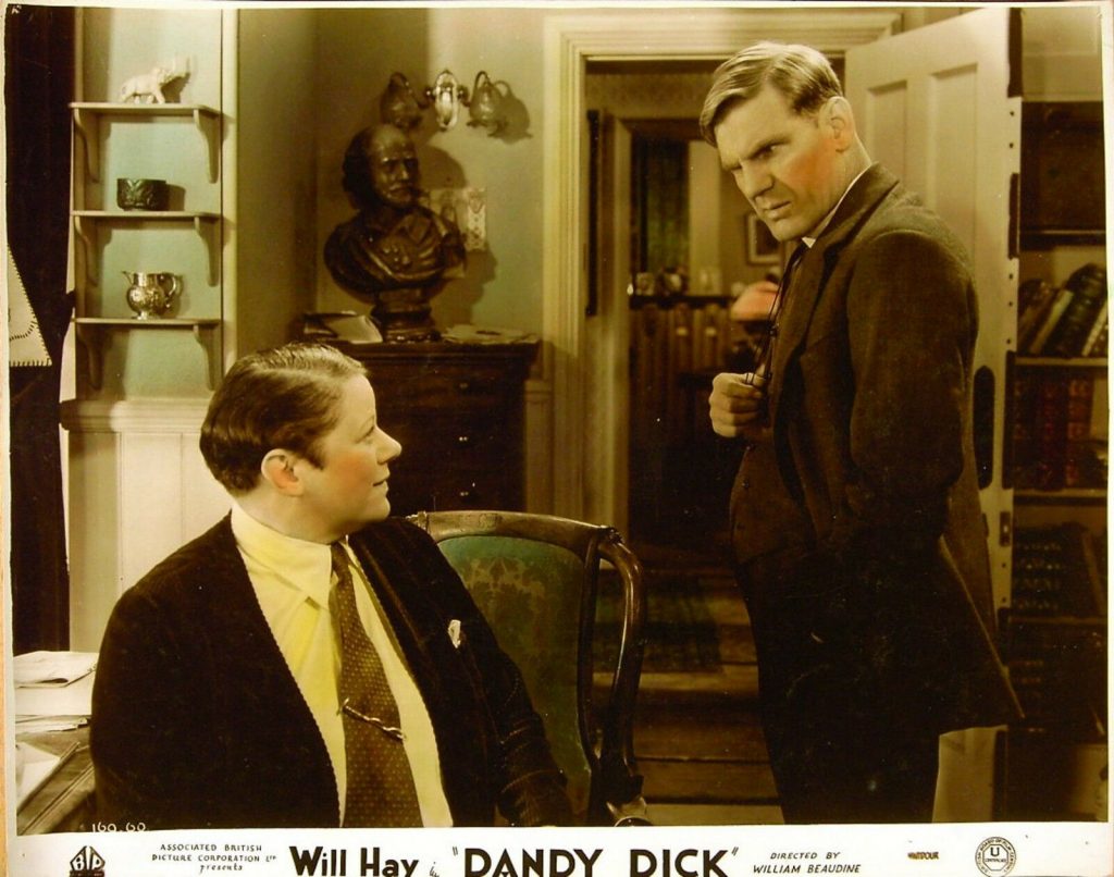 DANDY DICK | 6 British 11x14 Will Hay Lobby Cards