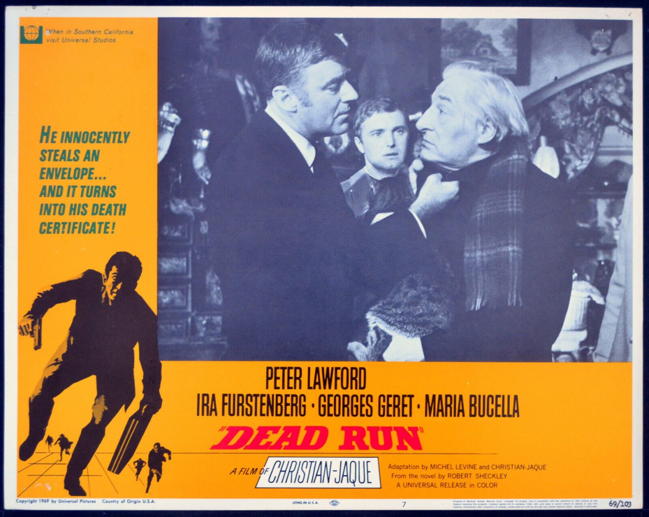 DEAD RUN | Rare Film Posters