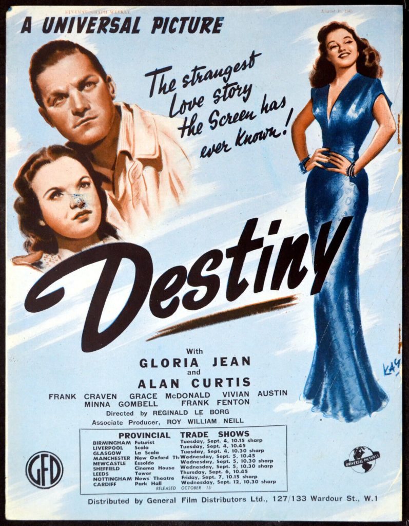 DESTINY | Rare Film Posters