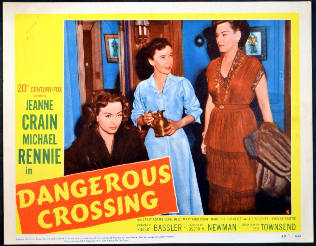 DANGEROUS CROSSING | Rare Film Posters