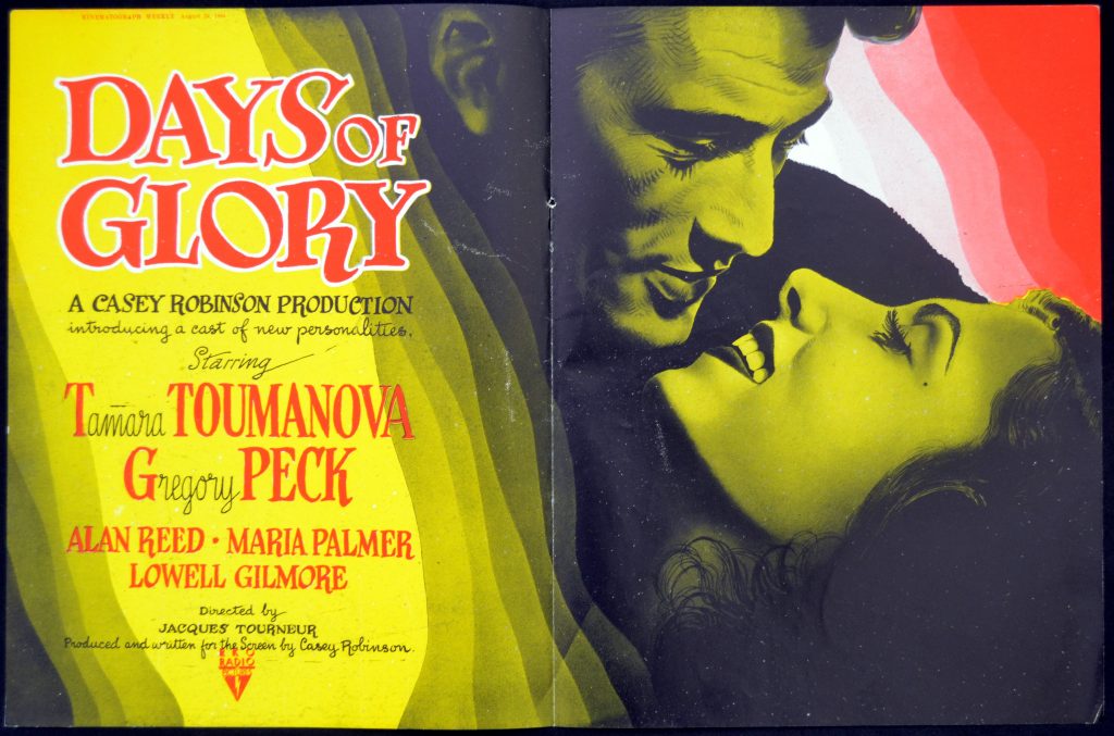 DAYS OF GLORY | Rare Film Posters