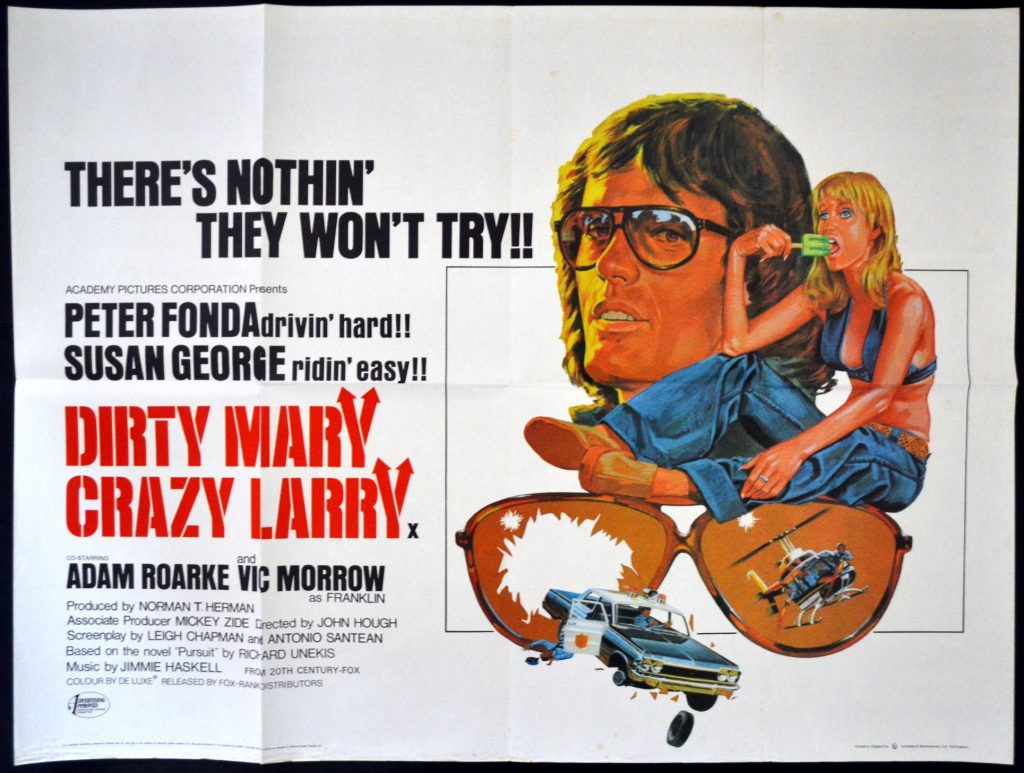 DIRTY MARY, CRAZY LARRY | Rare Film Posters