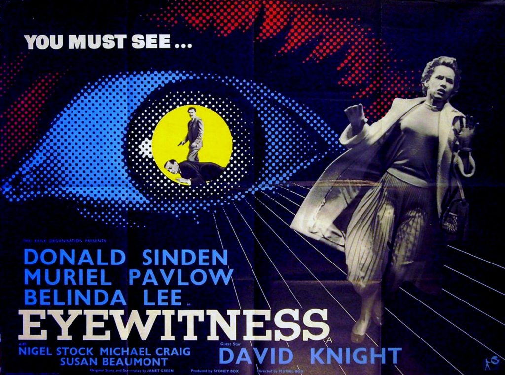 EYEWITNESS | Original British 30 inch x 40 inch Quad Poster