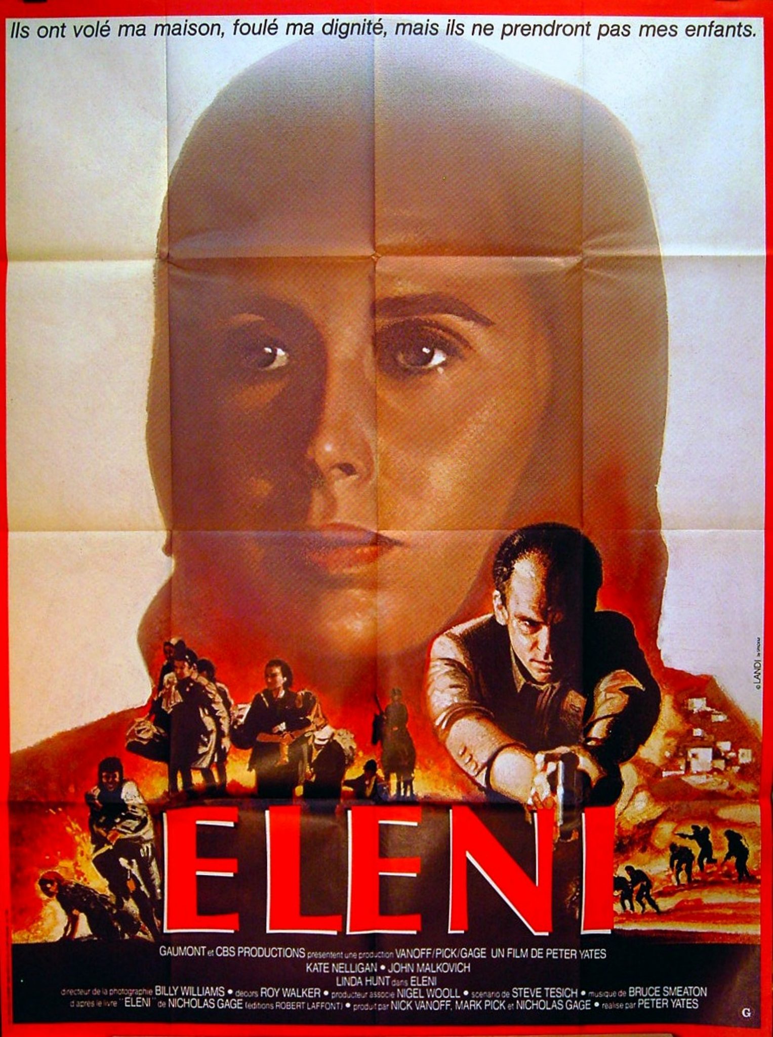 ELENI | French 47 inch x 63 inch Kate Nelligan Poster