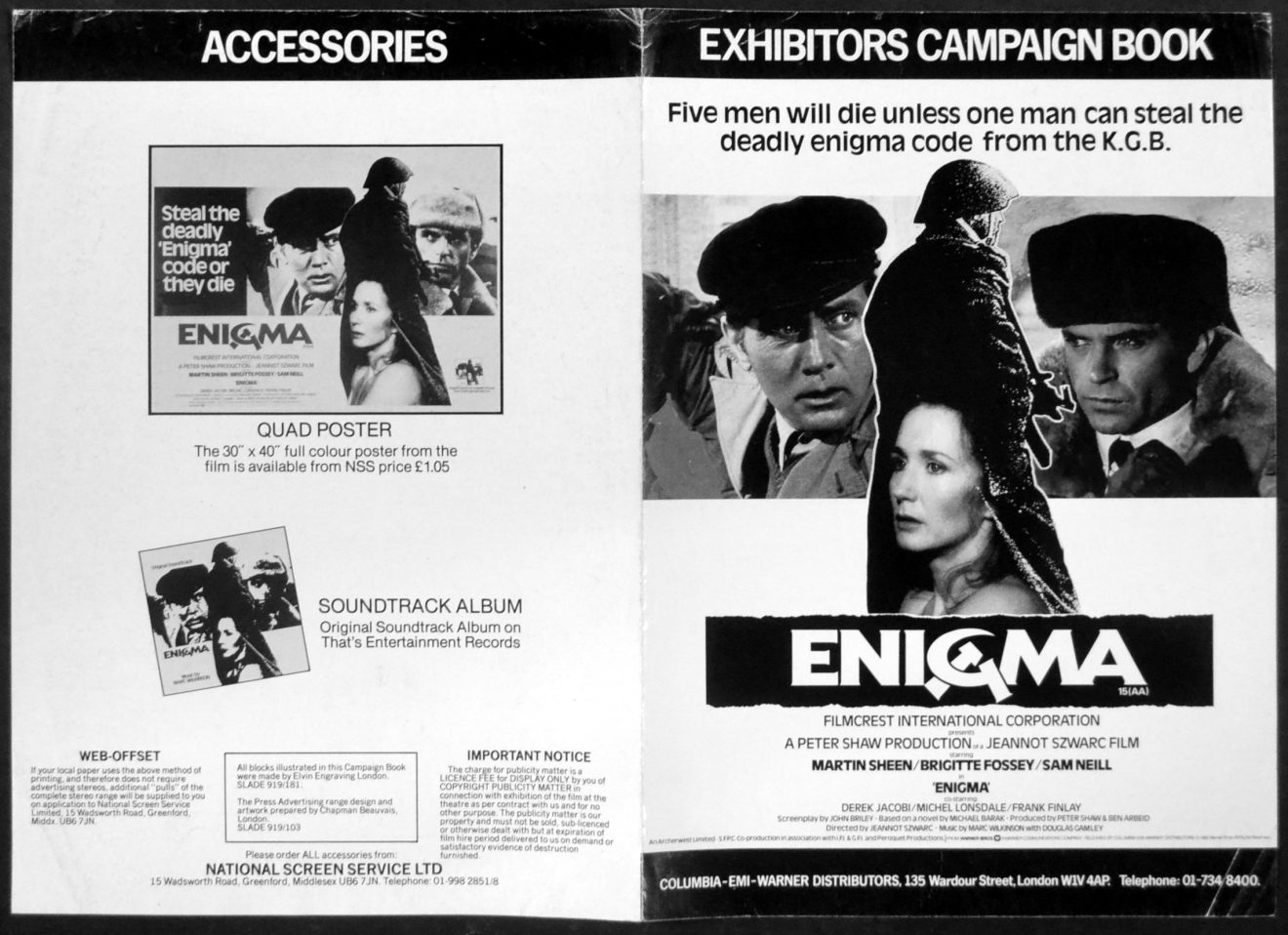 ENIGMA | Rare Film Posters