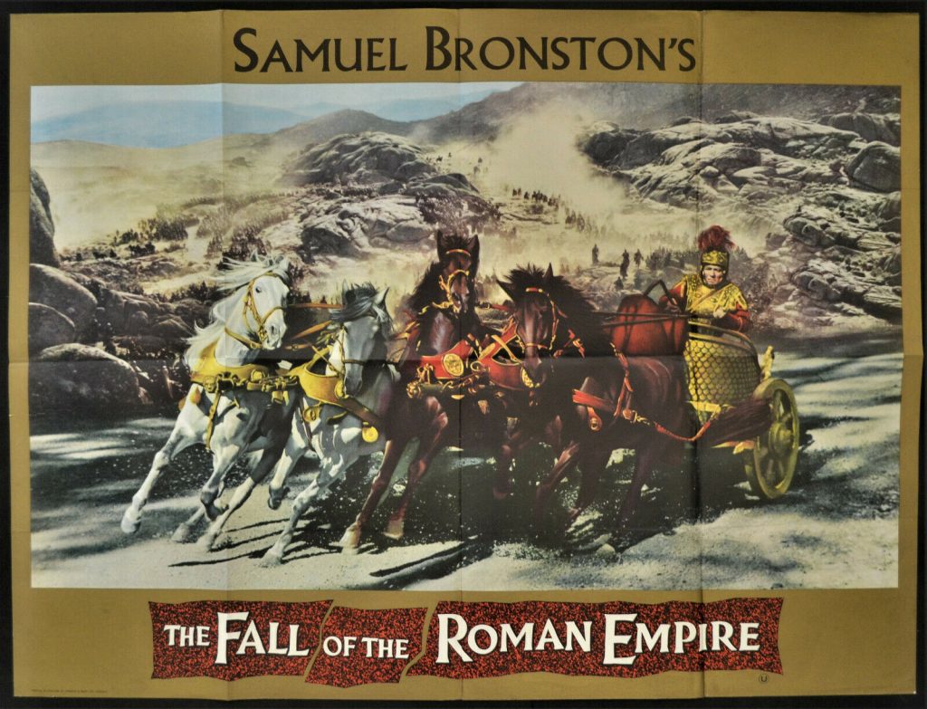 FALL OF THE ROMAN EMPIRE | Rare Film Posters