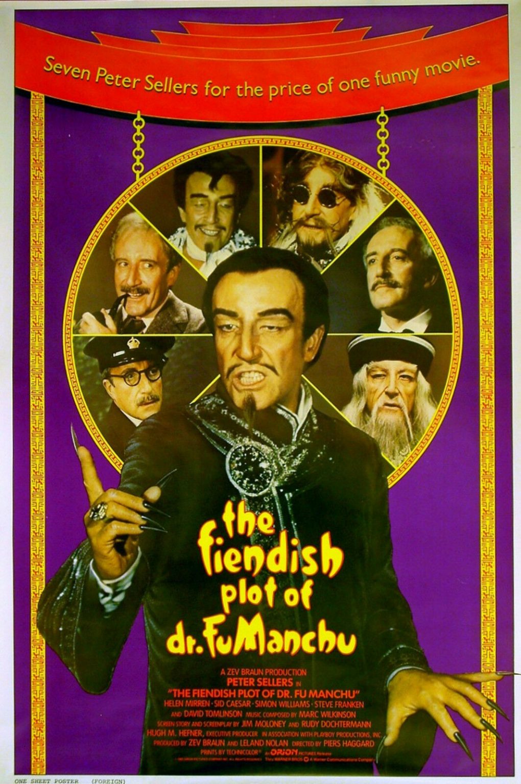 FIENDISH PLOT OF FU MANCHU | Rare Film Posters