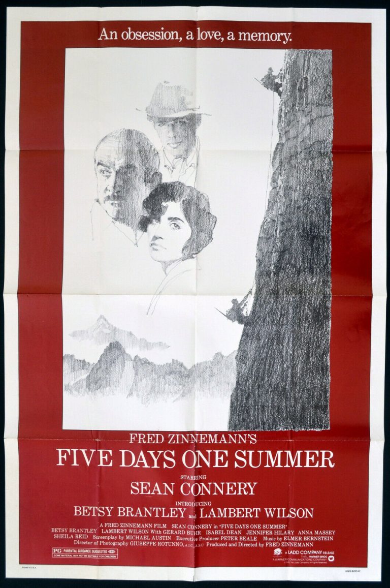 FIVE DAYS ONE SUMMER | Rare Film Posters