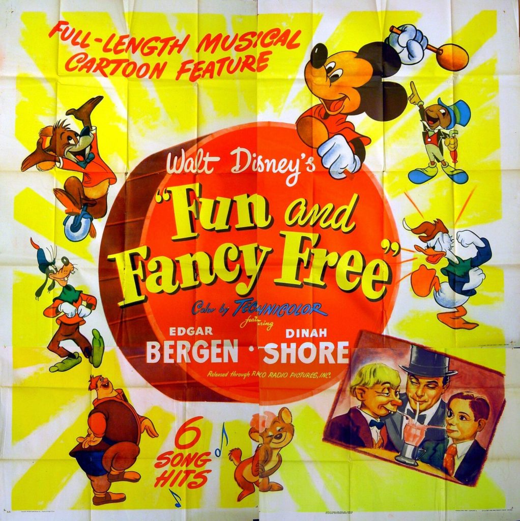FUN AND FANCY FREE | U.S. 6-Sheet Film Poster