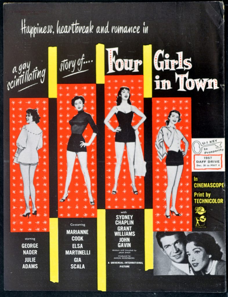 FOUR GIRLS IN TOWN | Rare Film Posters