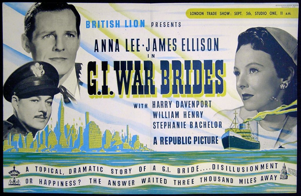 G.I. WAR BRIDES | Rare Film Posters
