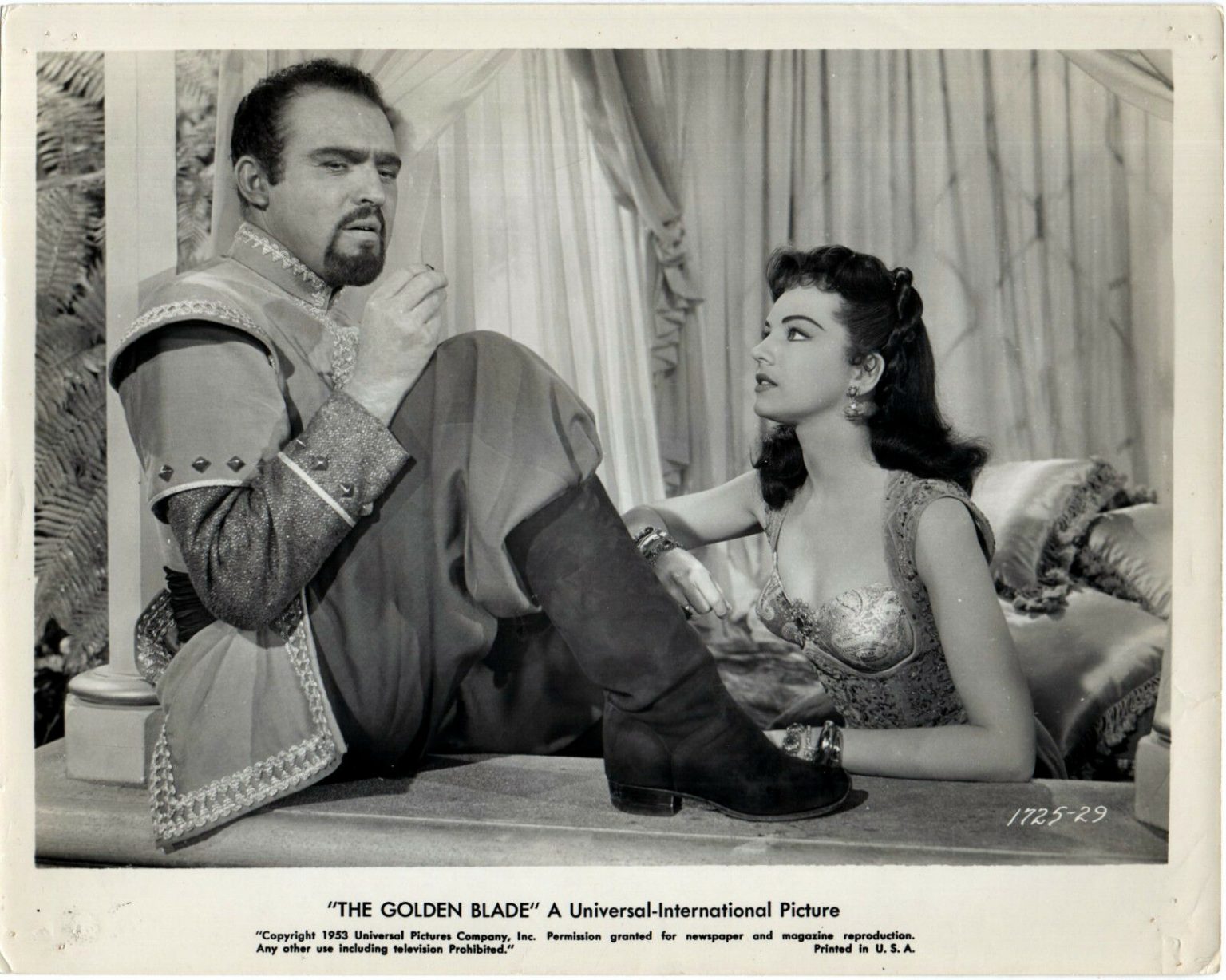 GOLDEN BLADE | Rare Film Posters