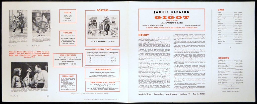 GIGOT | Rare Film Posters