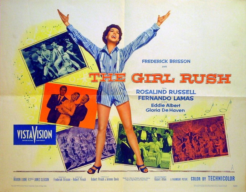 GIRL RUSH | Rare Film Posters