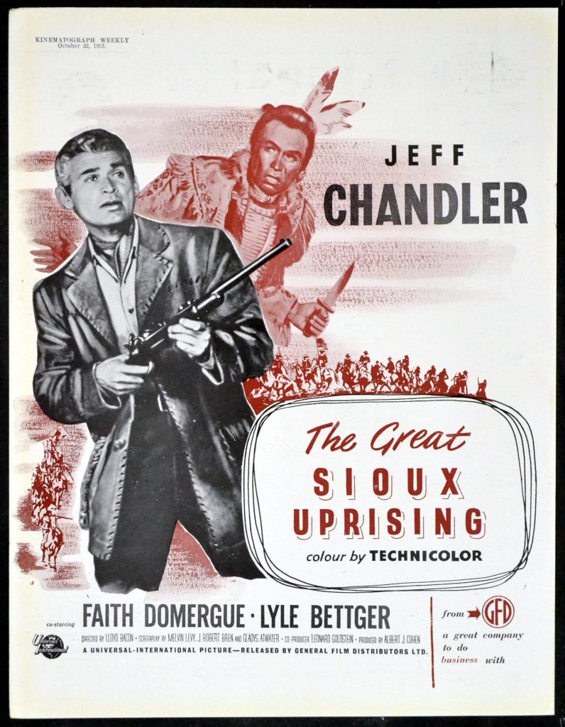 GREAT SIOUX UPRISING | Rare Film Posters