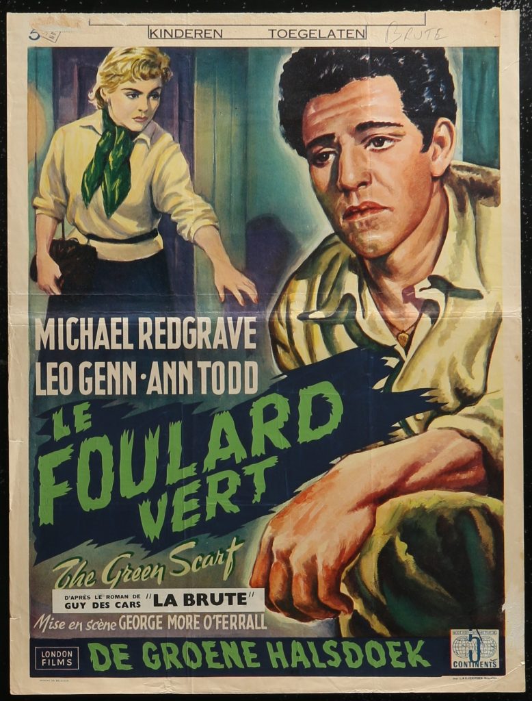GREEN SCARF | Rare Film Posters