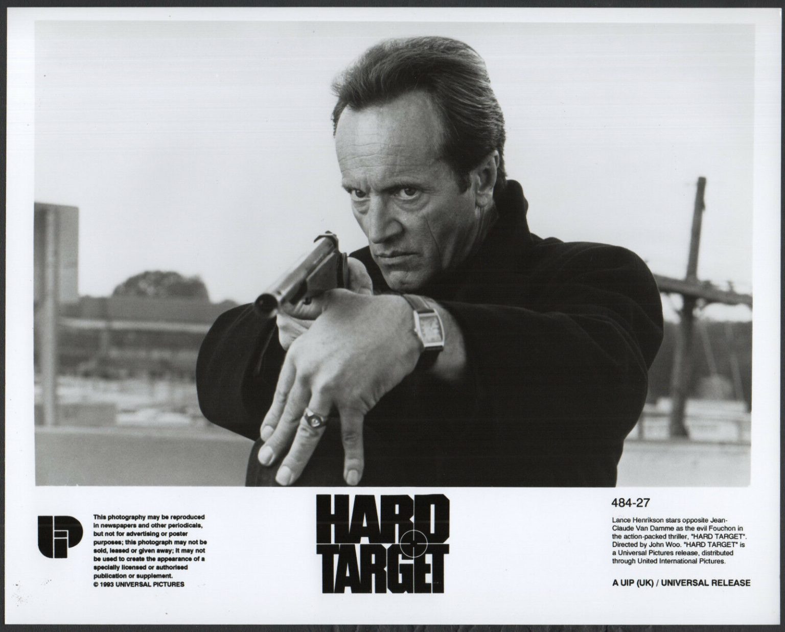 HARD TARGET | Rare Film Posters