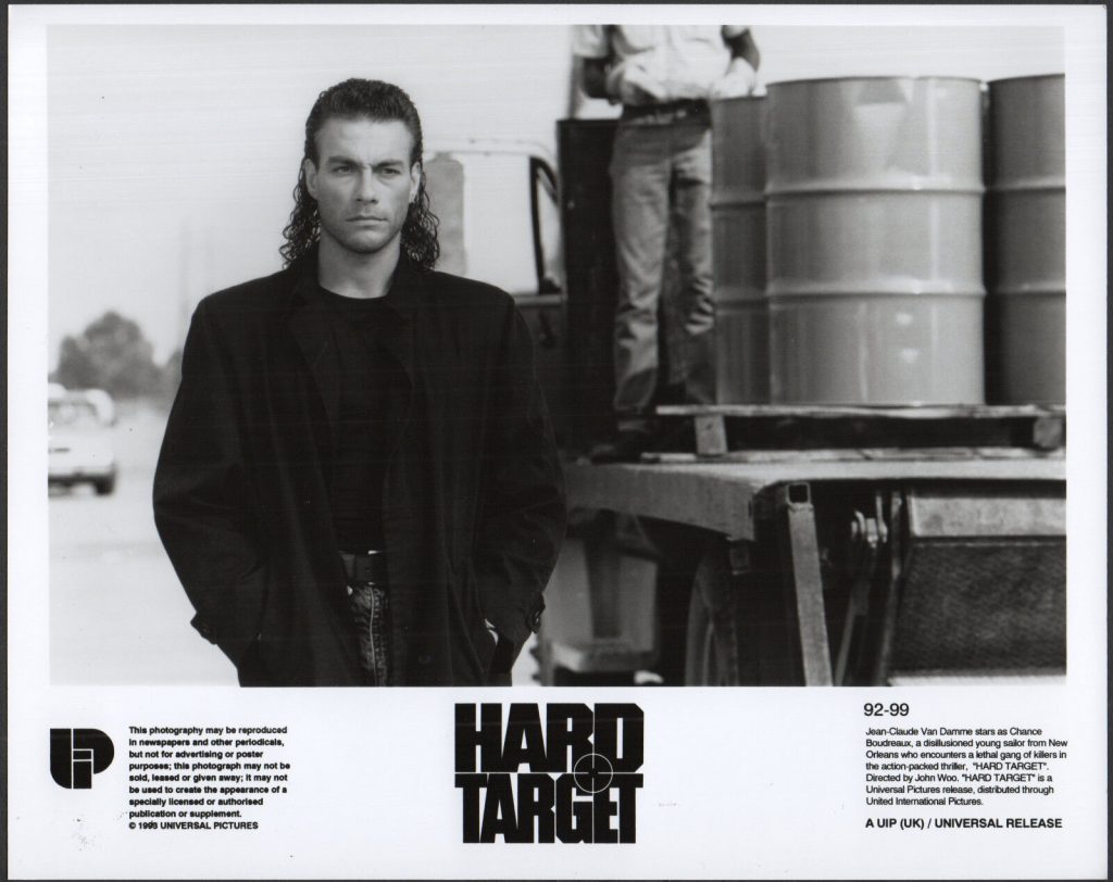 HARD TARGET | Rare Film Posters