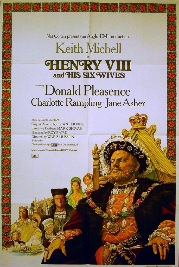 HENRY VIII AND HIS SIX WIVES | Rare Film Posters