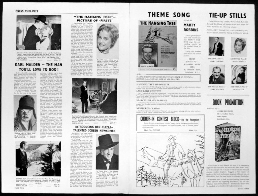 HANGING TREE | Rare Film Posters