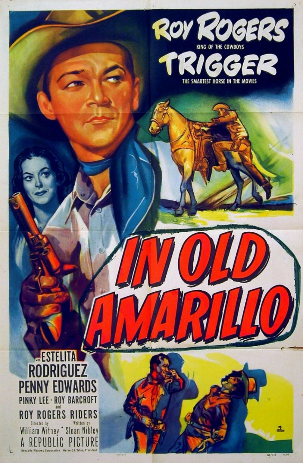 IN OLD AMARILLO | Rare Film Posters