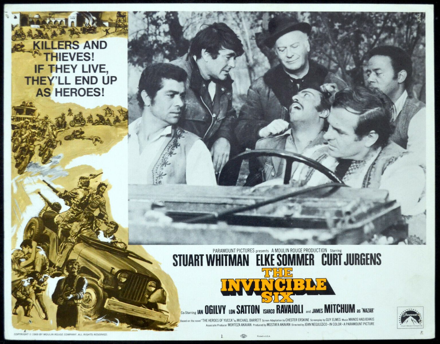 INVINCIBLE SIX | Rare Film Posters