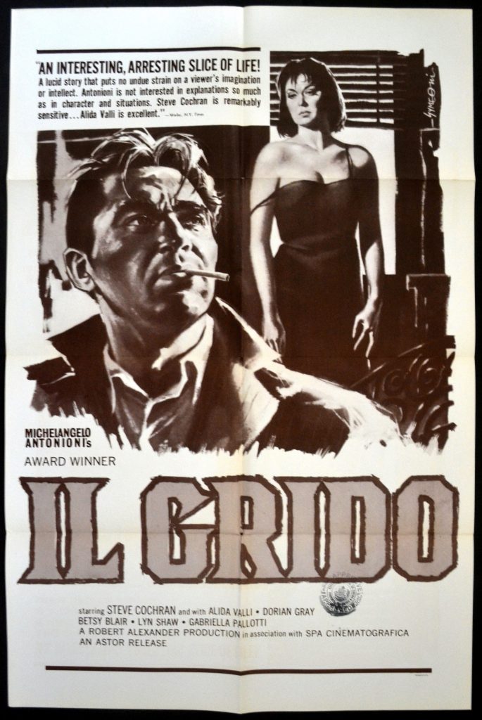 IL GRIDO | Rare Film Posters