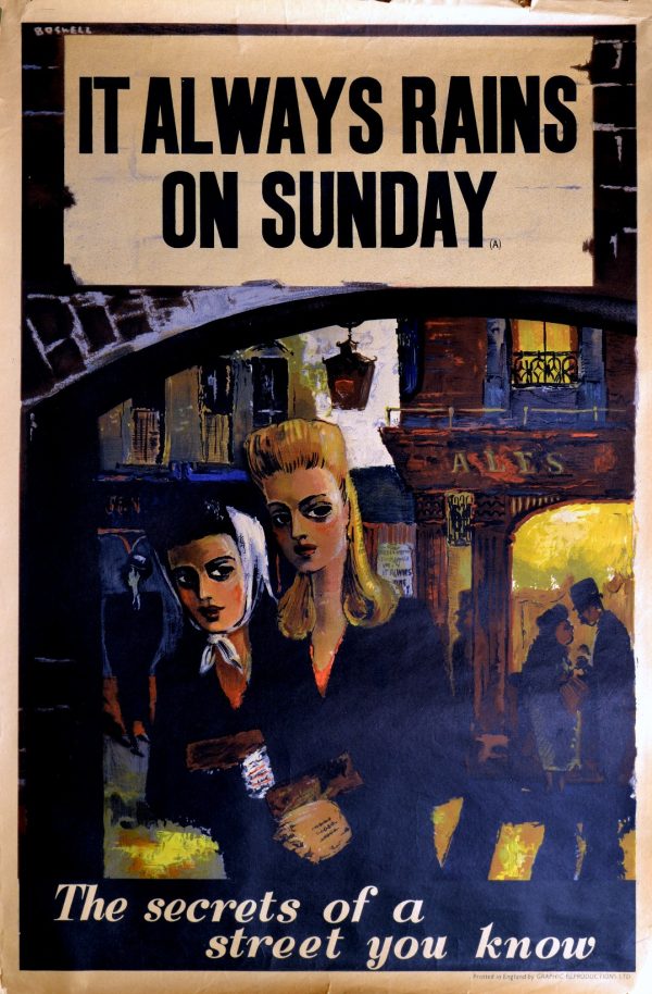 IT ALWAYS RAINS ON SUNDAY | Rare Film Posters