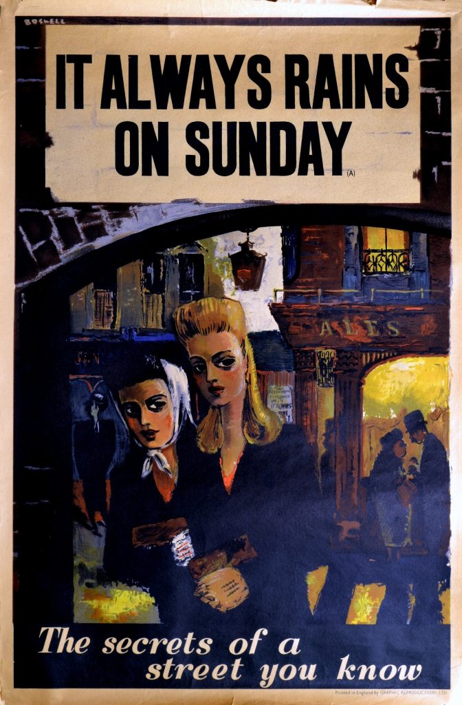 IT ALWAYS RAINS ON SUNDAY | Rare Film Posters